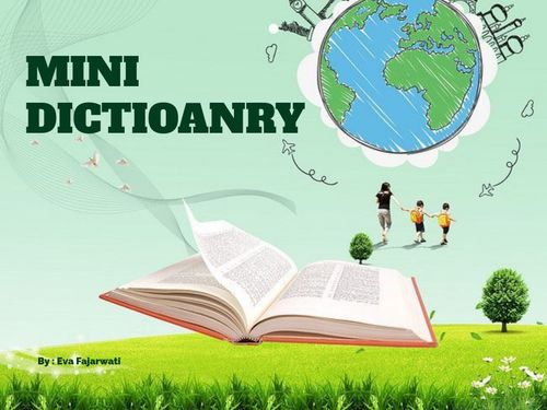 Book Creator | Mini Dictionary