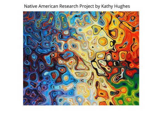 Book Creator | Native American Research Project