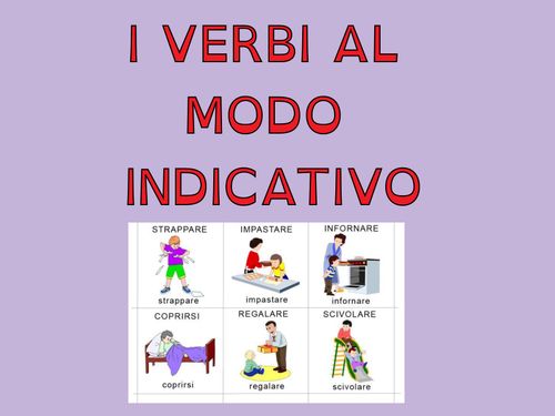 Book Creator | I verbi