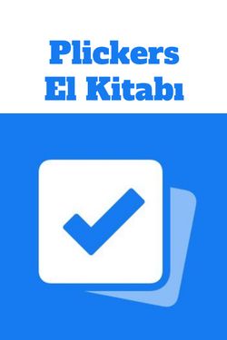Book Creator | Plickers El Kitabı