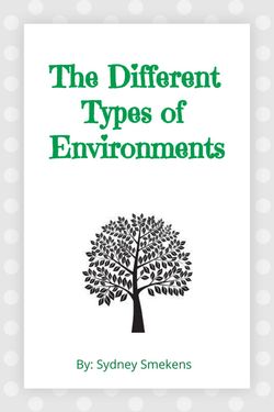 Book Creator | The Different Types of Environments