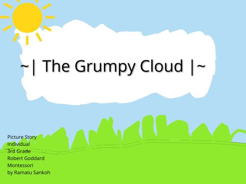 Book Creator | The Grumpy Cloud