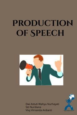 Book Creator | Production of Speech