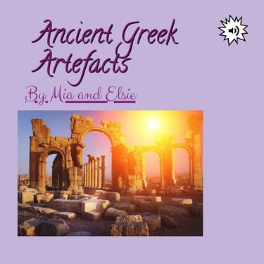 Book Creator | Greek Artefacts