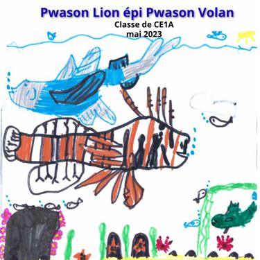 Book Creator | Pwason Lion épi Pwason Volan