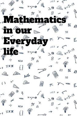 Book Creator | Mathematics in our Everyday life