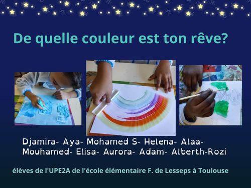 Book Creator | De quelle couleur est ton rêve?