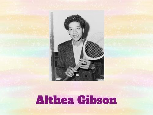 Book Creator | Althea Gibson