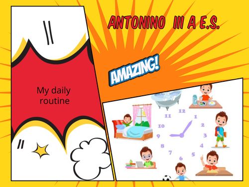 Book Creator | Daily routine