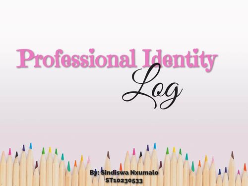 Book Creator | Professional Identity Log (TE408)