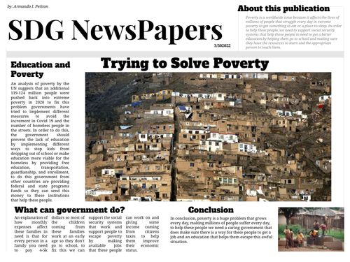 Book Creator | Trying To Solve Poverty