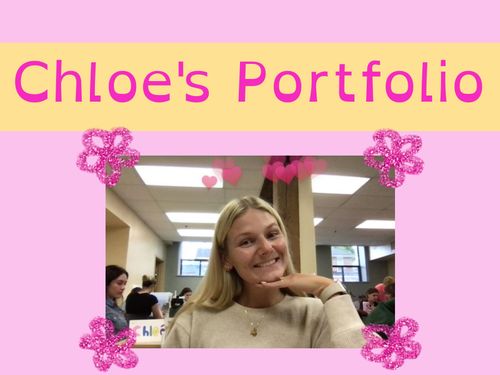 Book Creator | Chloe Hamilton's Portfolio