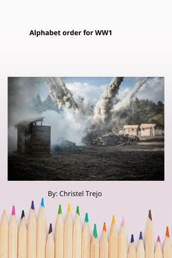 Book Creator | Alphabet in order ww1