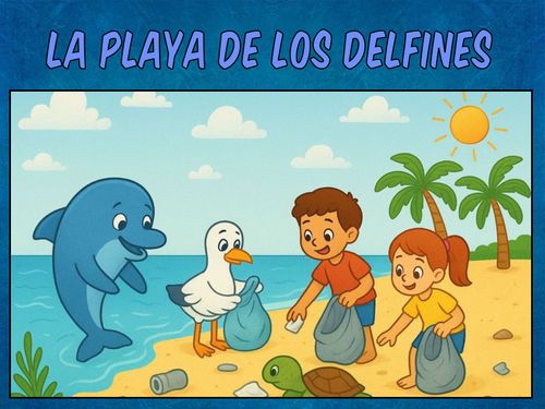 Book Creator | La playa de los delfines