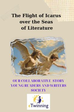 Book Creator | The Flight of Icarus over the Seas of Literature
