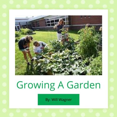 Book Creator | Growing a Garden