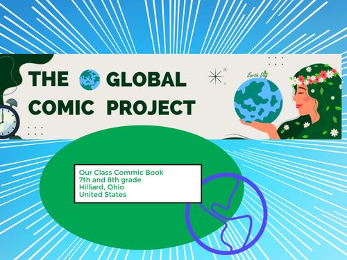 Book Creator | Art and Ecology Class Comic (7th and 8th grade)