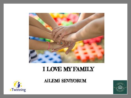 Book Creator | I LOVE MY FAMILY