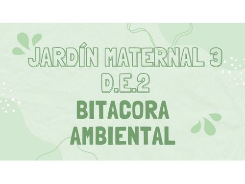Book Creator | Bitácora Ambiental