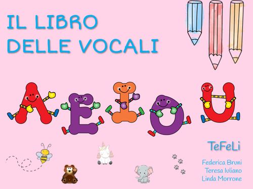 Book Creator | IL LIBRO DELLE VOCALI