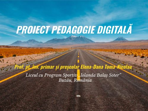 Book Creator | Proiect Pedagogie digitală