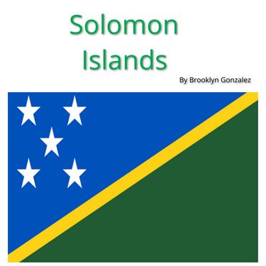 Book Creator | Solomon Island
