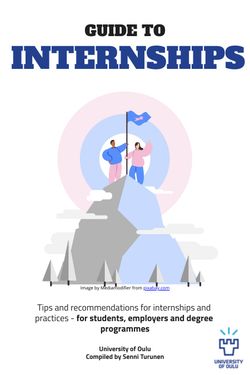 Book Creator | Guide to internships (English)