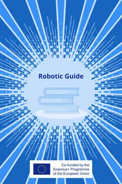 Book Creator | Robotic guide