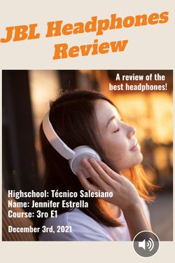 Book Creator | JBL Headphones