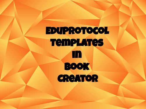 Book Creator | EduProtocol Templates