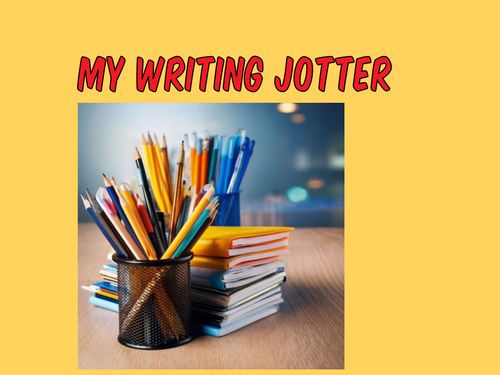 Book Creator | My Writing Jotter