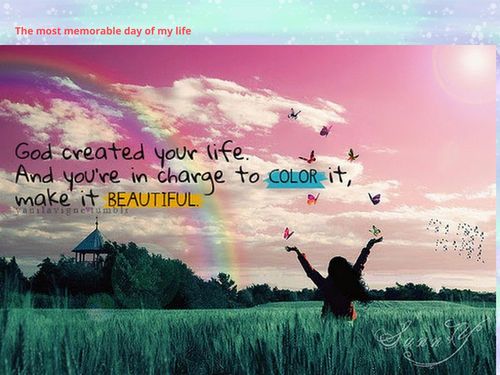 Book Creator | The most memrable day of my life