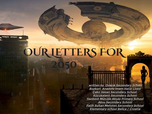 Book Creator | letters for 2050