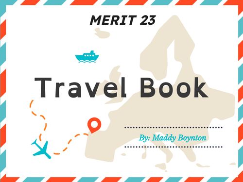 Book Creator | MERIT 23 Travel Book