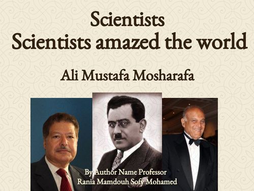 Book Creator | Ali Mustafa Mosharafa