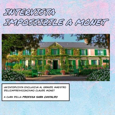 Book Creator | INTERVISTA IMPOSSIBILE A MONET