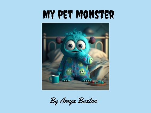 Book Creator | My Pet Monster