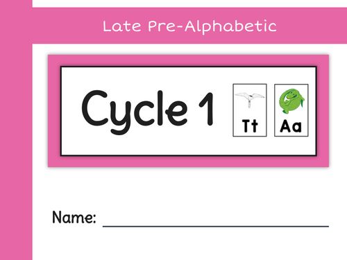 Book Creator | Late Pre-Alphabetic- Cycle 1