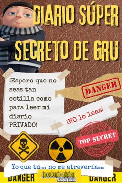 Book Creator | Diario Súper Secreto de Gru