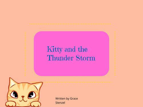 Book Creator | Kitty and the Thunderstorm