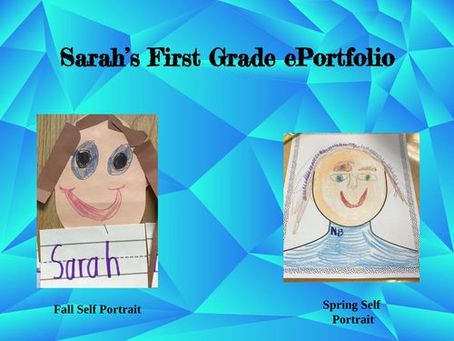 Book Creator | (copy) (copy) (copy) First grade portfolio template