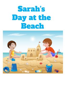 Book Creator | Sarah's Day at the Beach
