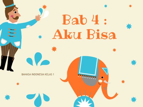 Book Creator | Buku pengantar bahasa Indonesia BAB 4 kelas 1 sekolah dasar