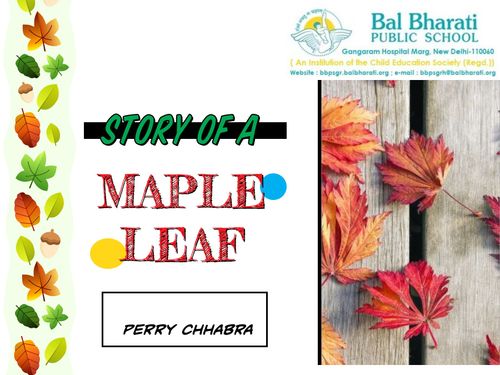 Book Creator | STORY OF MAPLE LEAF