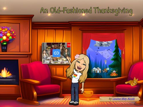 Book Creator | An Old-Fashioned Thanksgiving by Louisa May Alcott