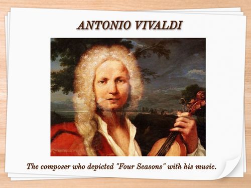 Book Creator | ANTONIO VIVALDI - SPRING