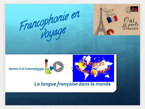 Book Creator | Francophonie en voyage