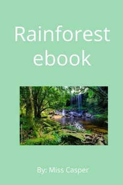 Book Creator | Rainforest ebook
