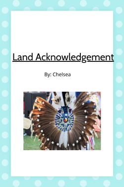 Book Creator | Land Acknowledgement