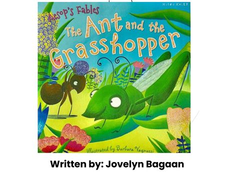 Book Creator | The Ant and Grasshopper